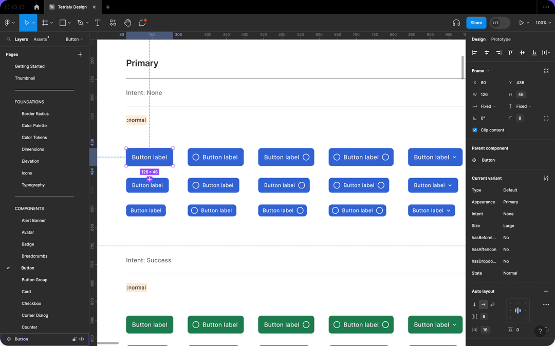 Tetrisly Design System - Design right away and ship faster