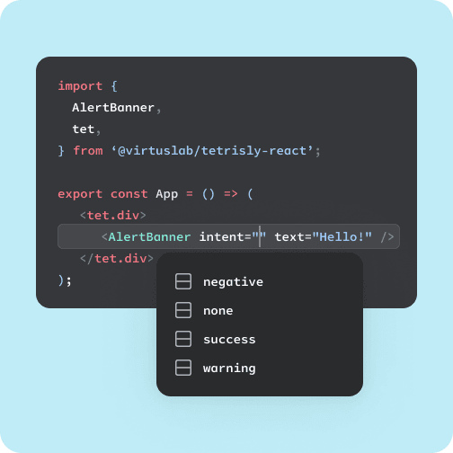 Tetrisly Design System - Design right away and ship faster